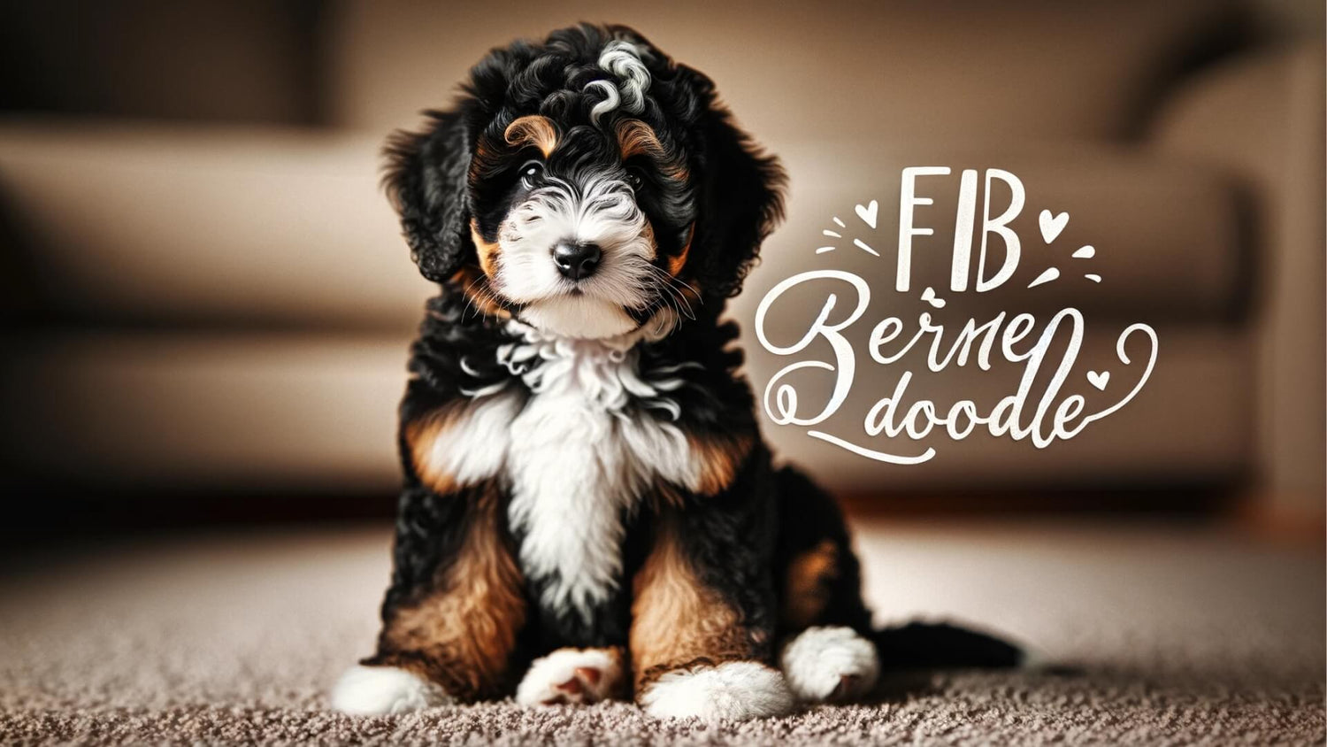 F1B Bernedoodle: Dog Breed Information, Puppies & Expert Tips - Chocolate Lab