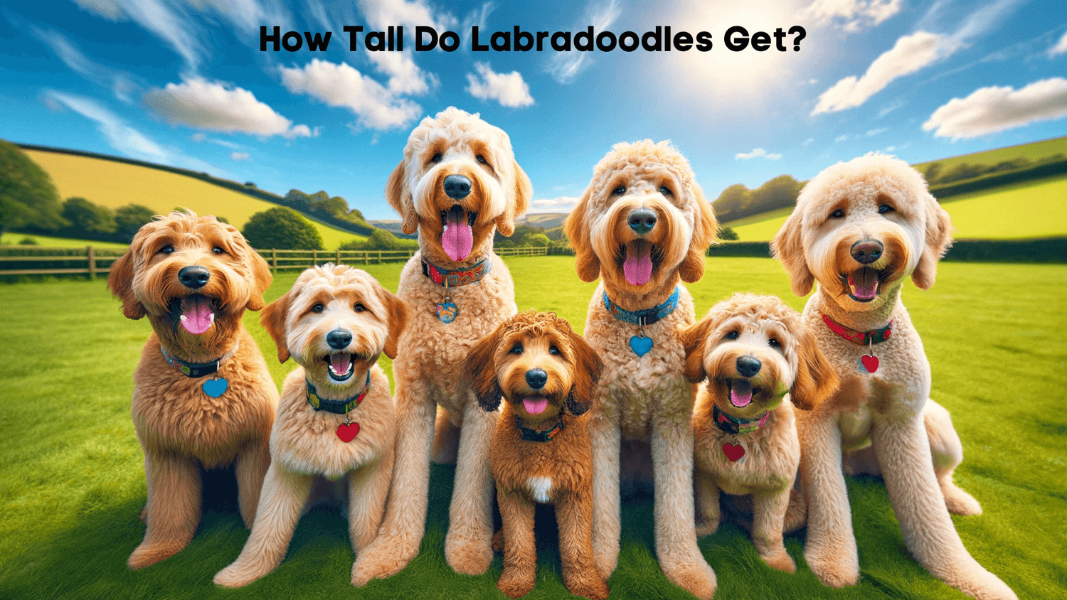 How Tall Do Labradoodles Get? Pictures, Size Table & Facts - Chocolate Lab