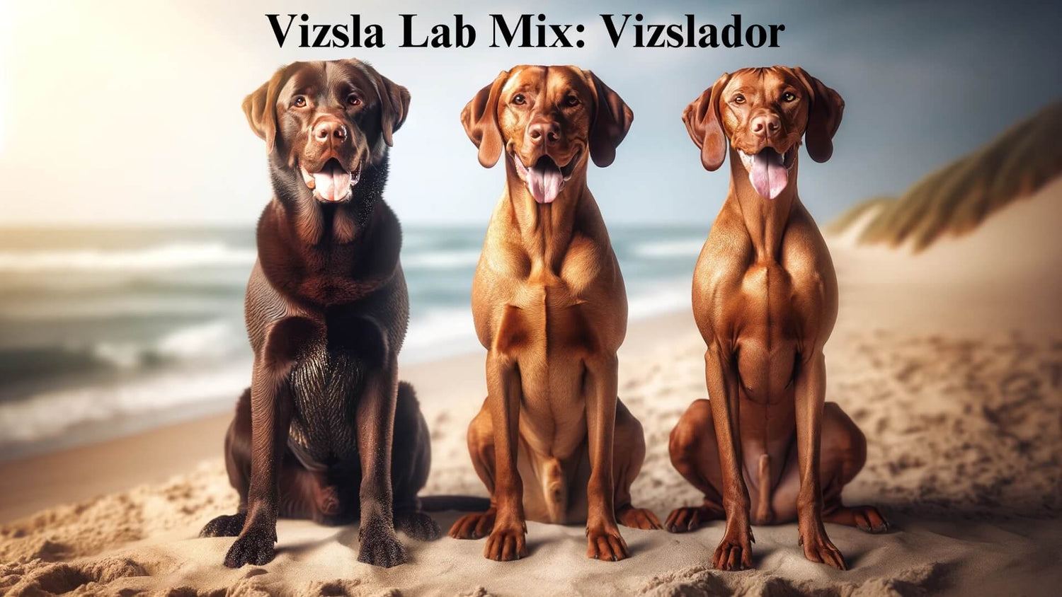 Vizsla Lab Mix: Vizslador Breed Info, Puppies & More - Chocolate Lab