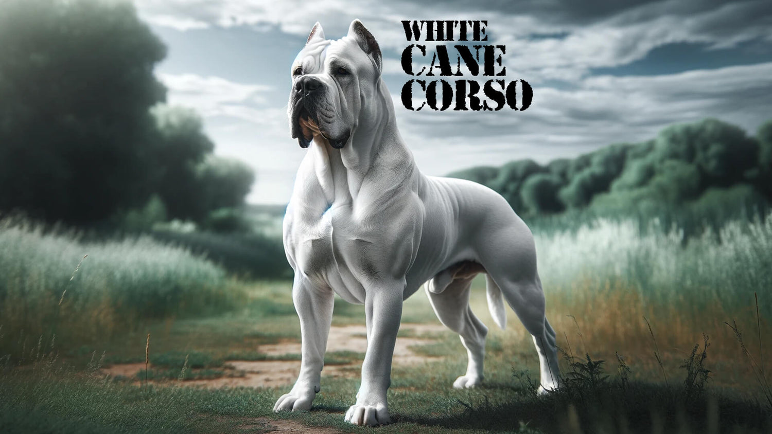 White Cane Corso - Ultimate Guide to Breed Info, Puppies, & Care Tips ...