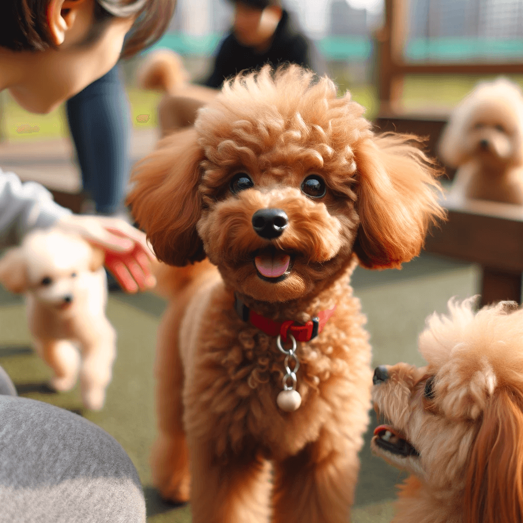Red Toy Poodle: Cute, Majestic & Full of Surprises! - Chocolate Lab